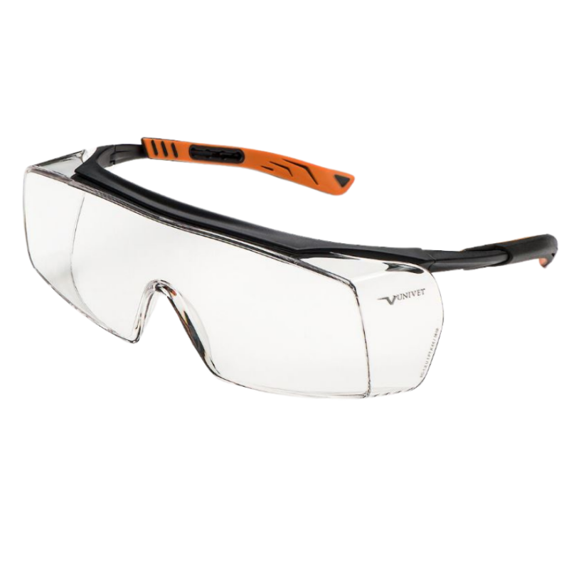 Gafas de seguridad 5X7 - clear, UNIVET, ref. 5X7.01.00.00 | ITURRI